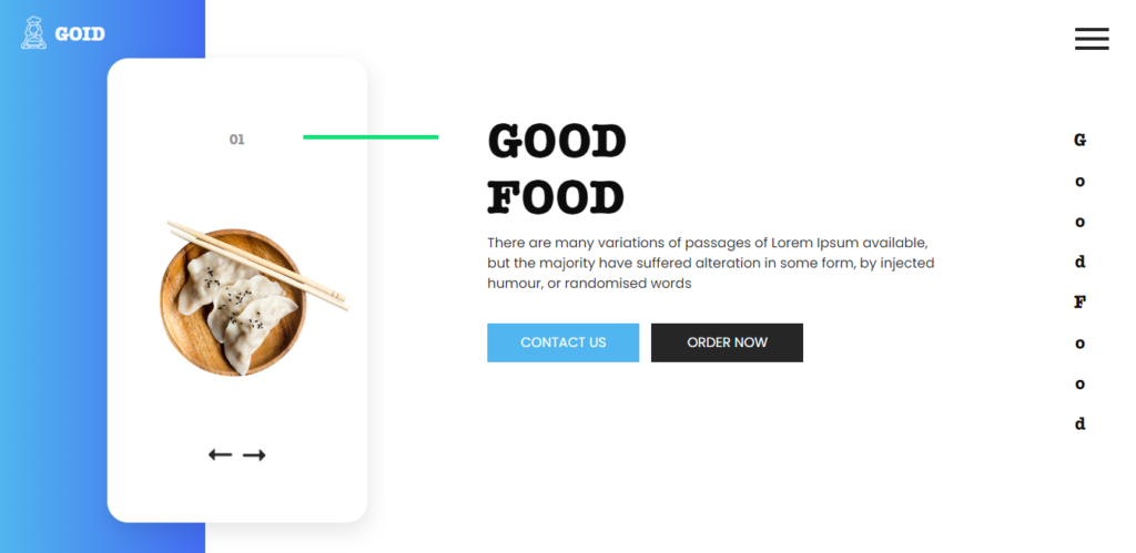Goid Website Template – DevTemplates