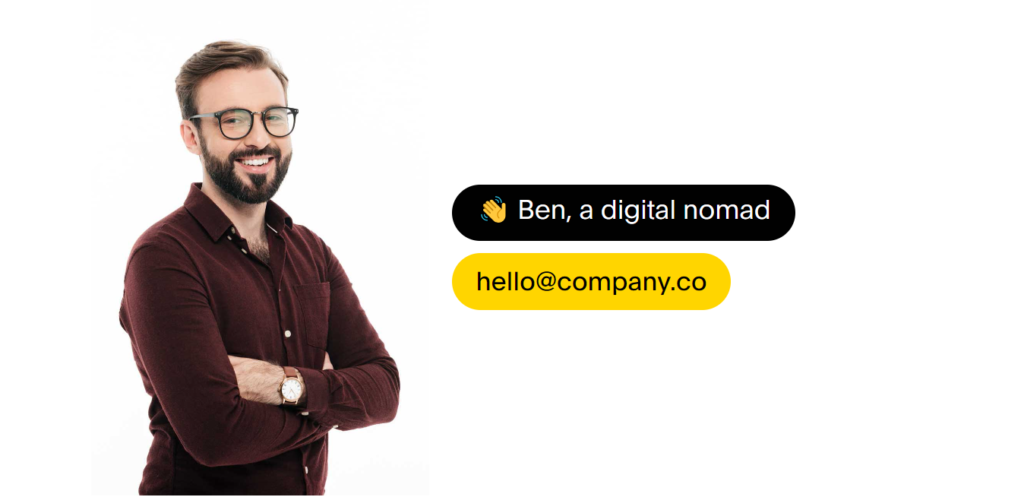 Ben Resume Website Template – DevTemplates